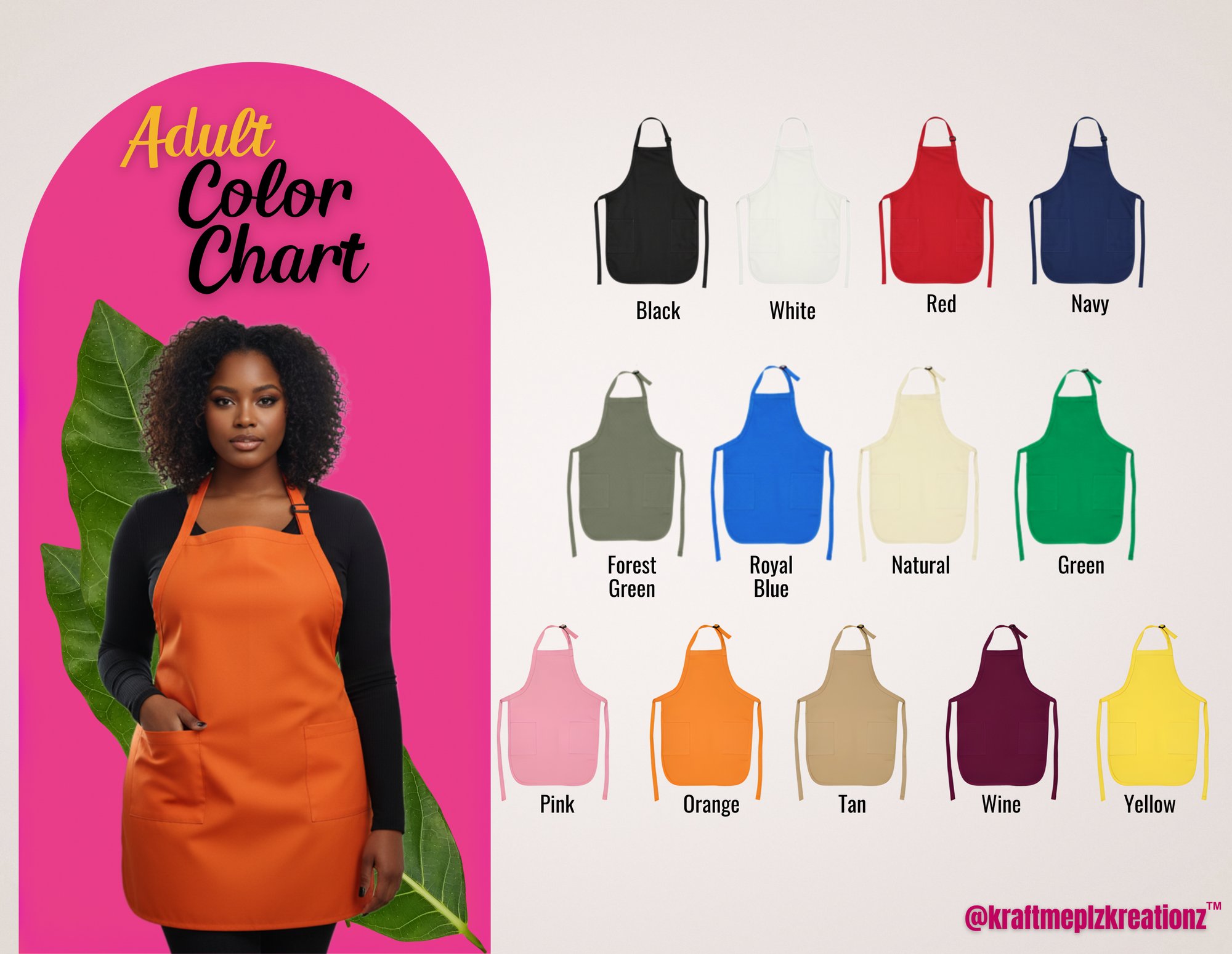 Kustom Apron | KraftMePlz Kreationz