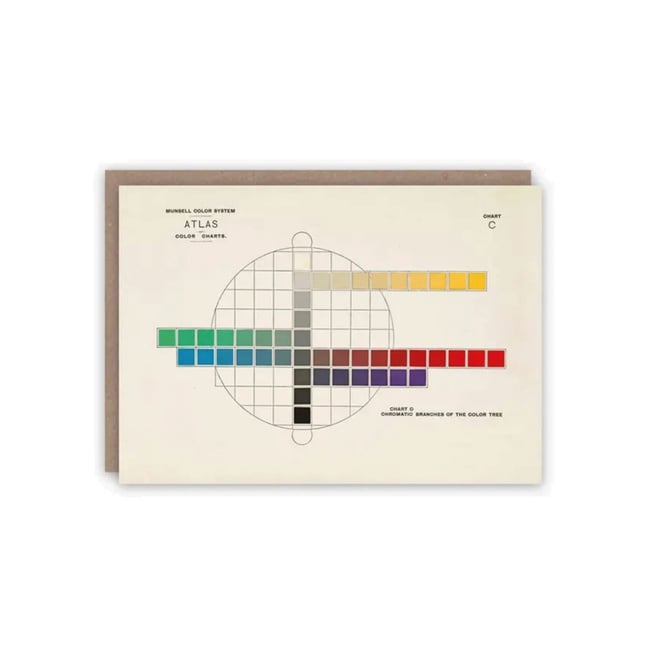 Ikonink Colour Chart Card - Munsell Colour System | Silverpoint Art ...