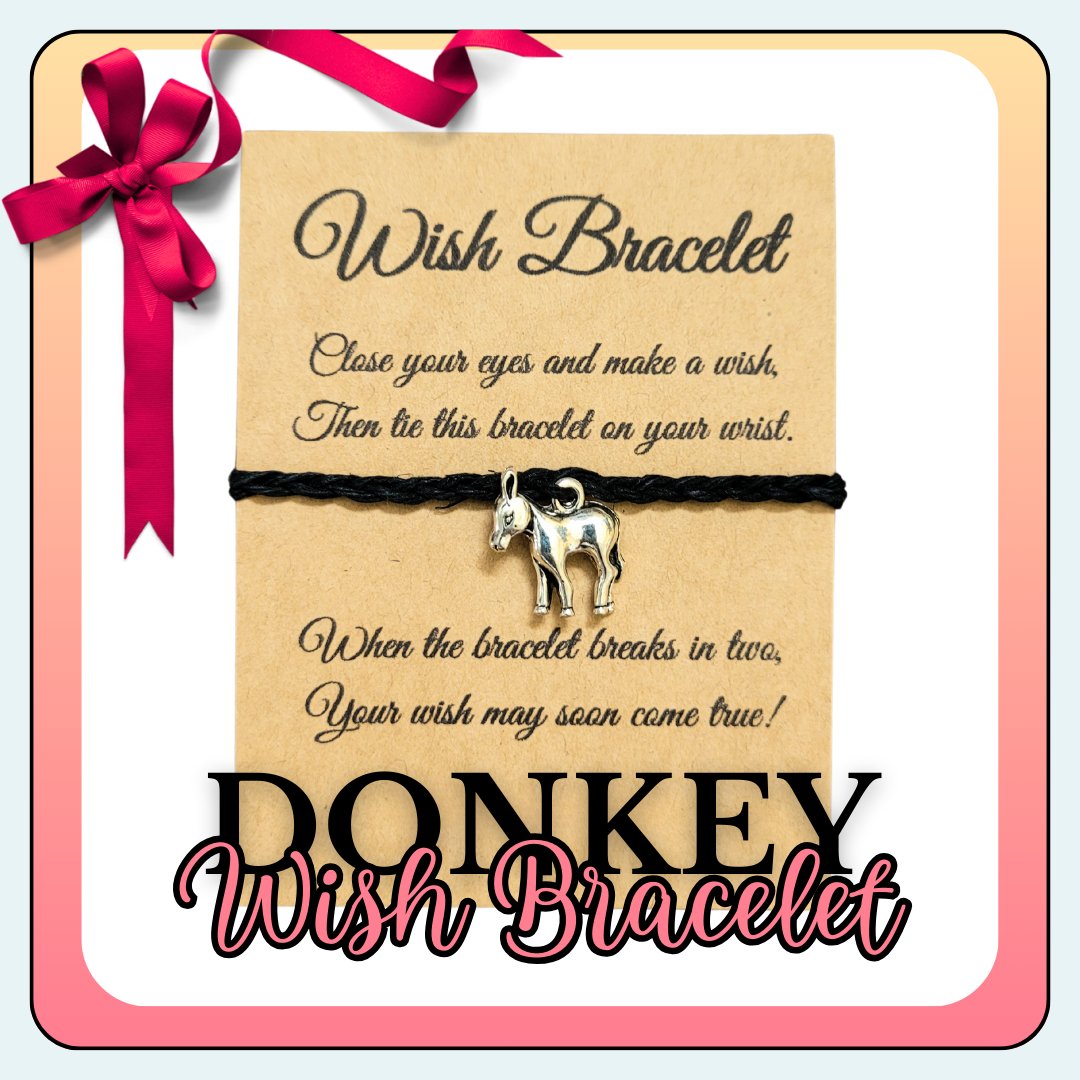 Donkey Wish Bracelets | Turtle Valley Donkey Refuge