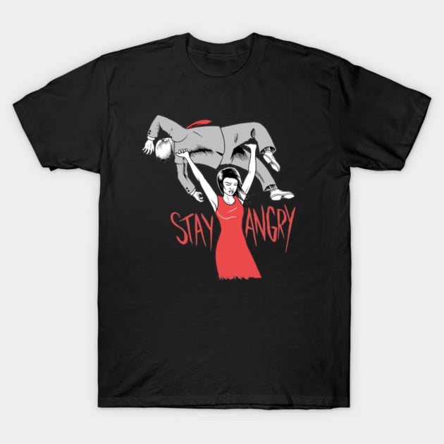 Stay Angry Always Unisex Shirt | Angry Asian Man