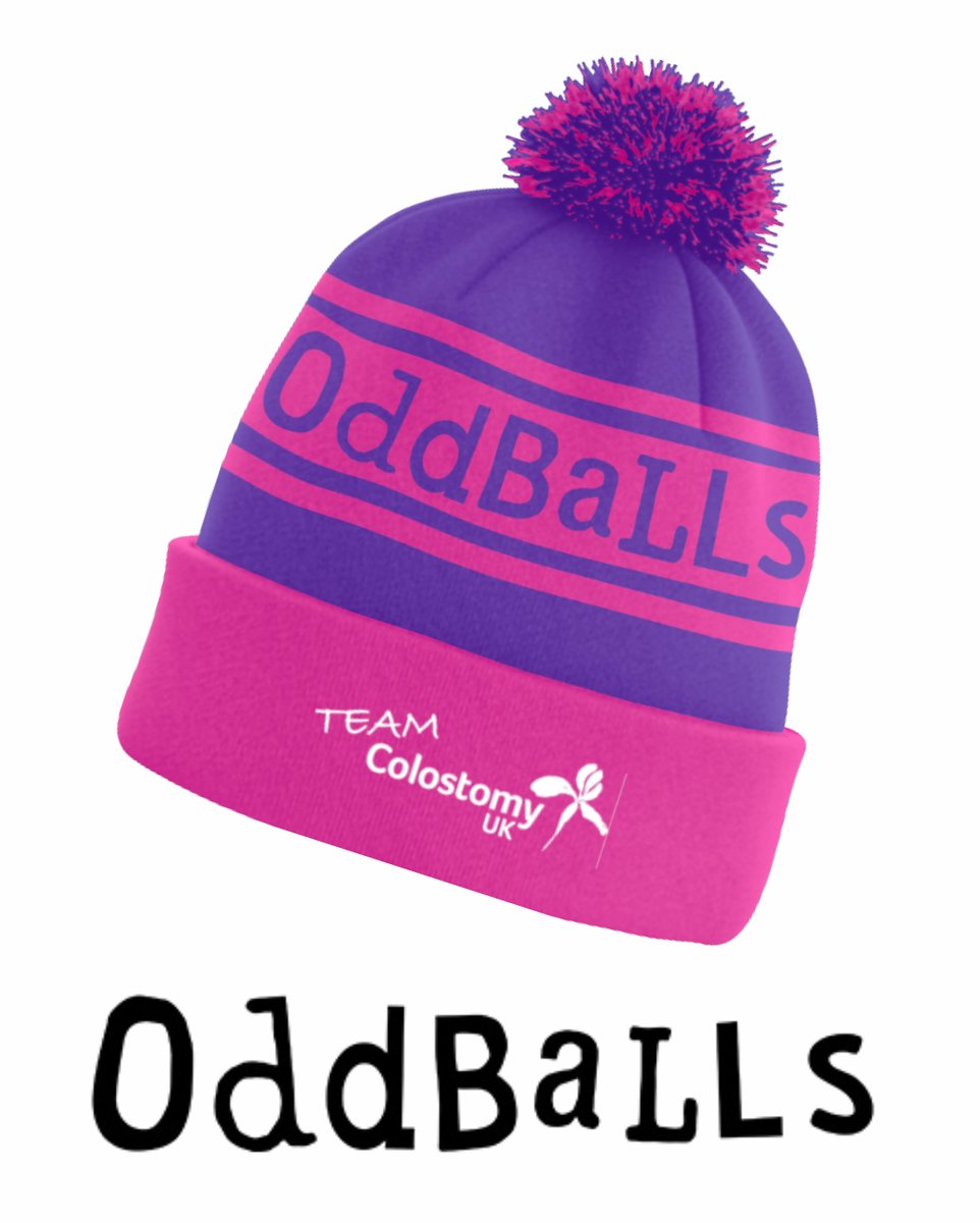 Team Colostomy UK Oddballs Bobble Hat | Colostomy UK