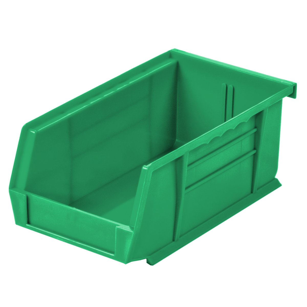 Hanging & Stacking Bin, 7-3/8 x 4-1/8 x 3", Green AW30220GREEN Package ...