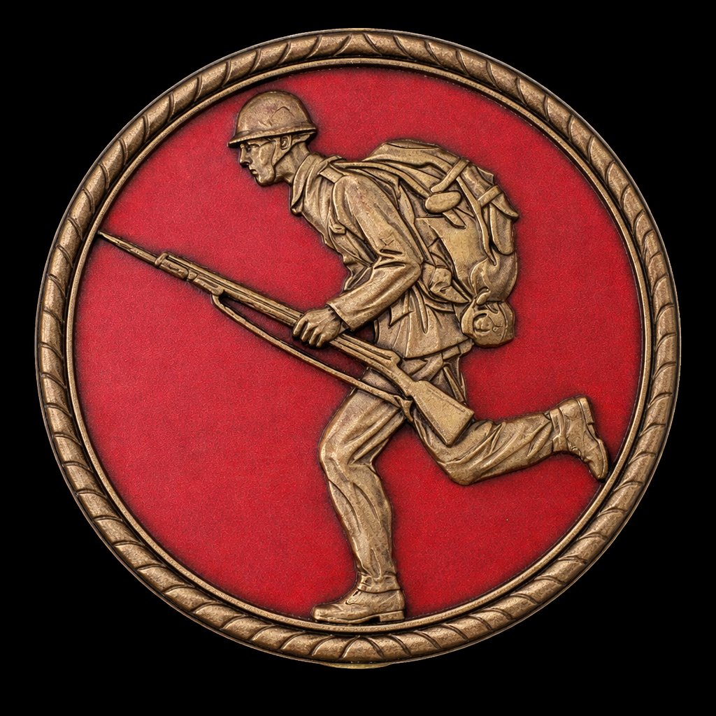 Sticker - Norwegian Infantry Badge | Nord Market
