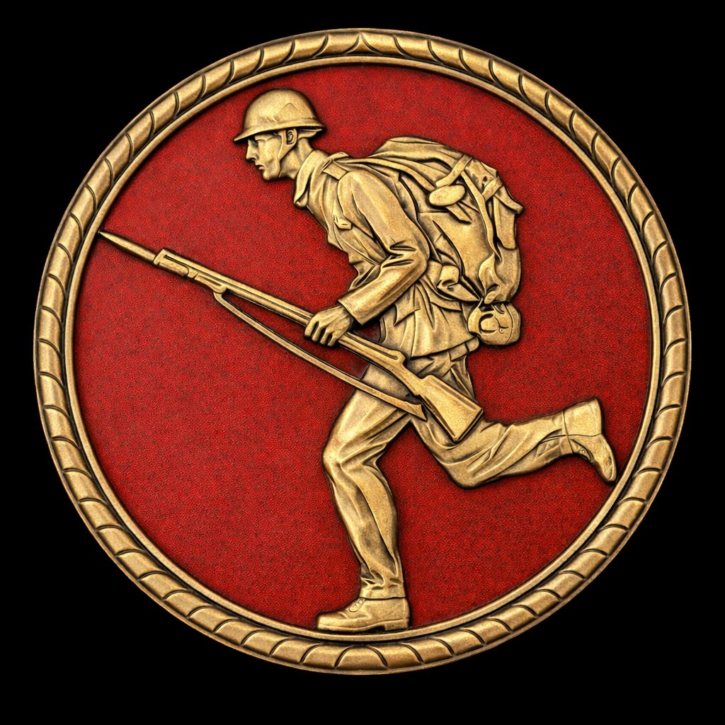 Sticker - Norwegian Infantry Badge | Nord Market