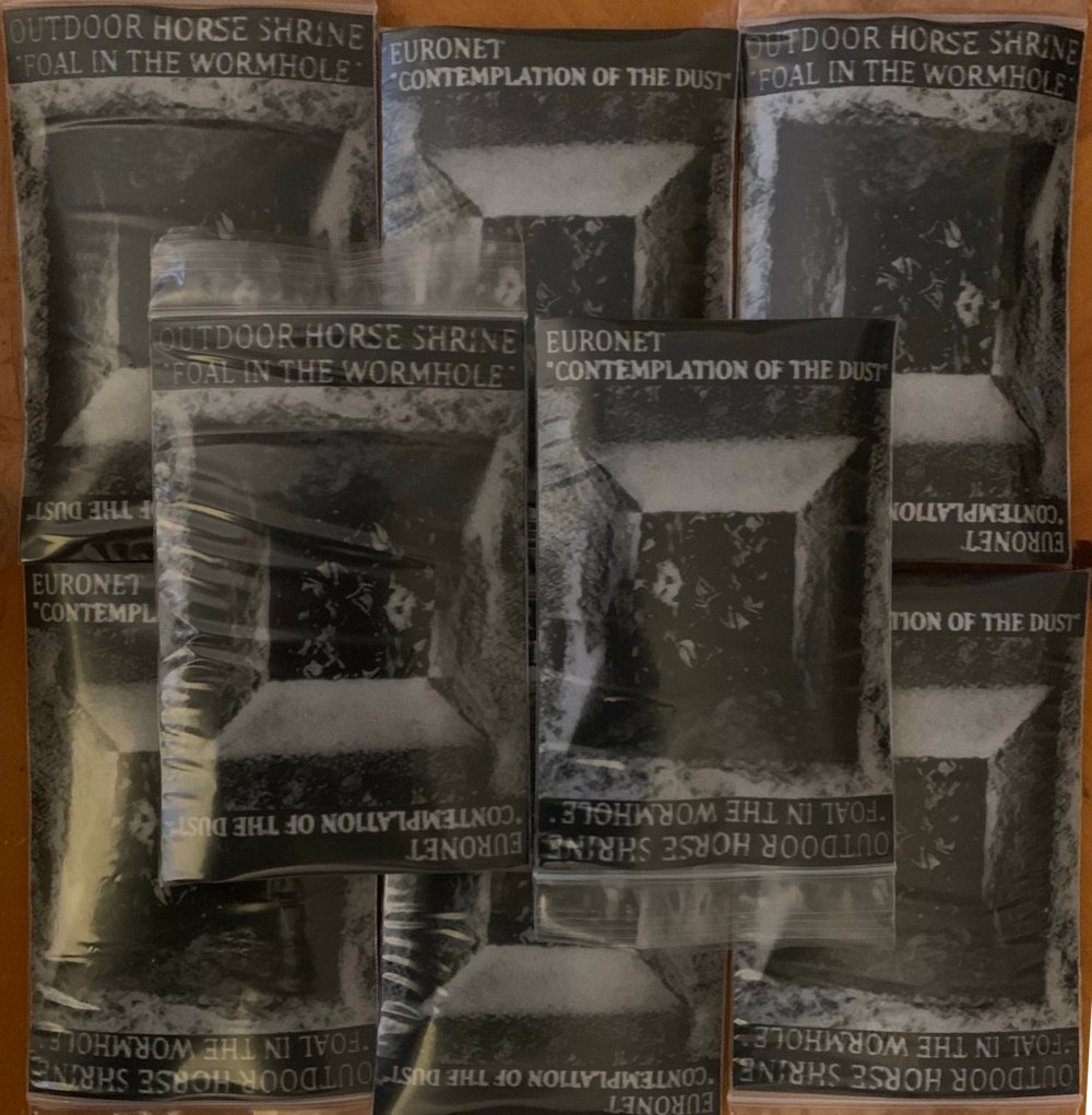 Outdoor Horse Shrine / Euronet "Foal in the Wormhole / Contemplation ...