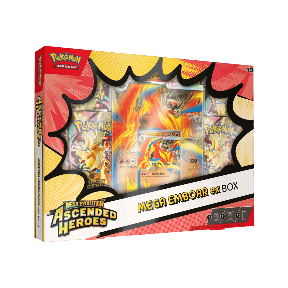 Mega Evolution Ascended Heroes Mega Meganium ex Box, Mega Emboar ex Box ...