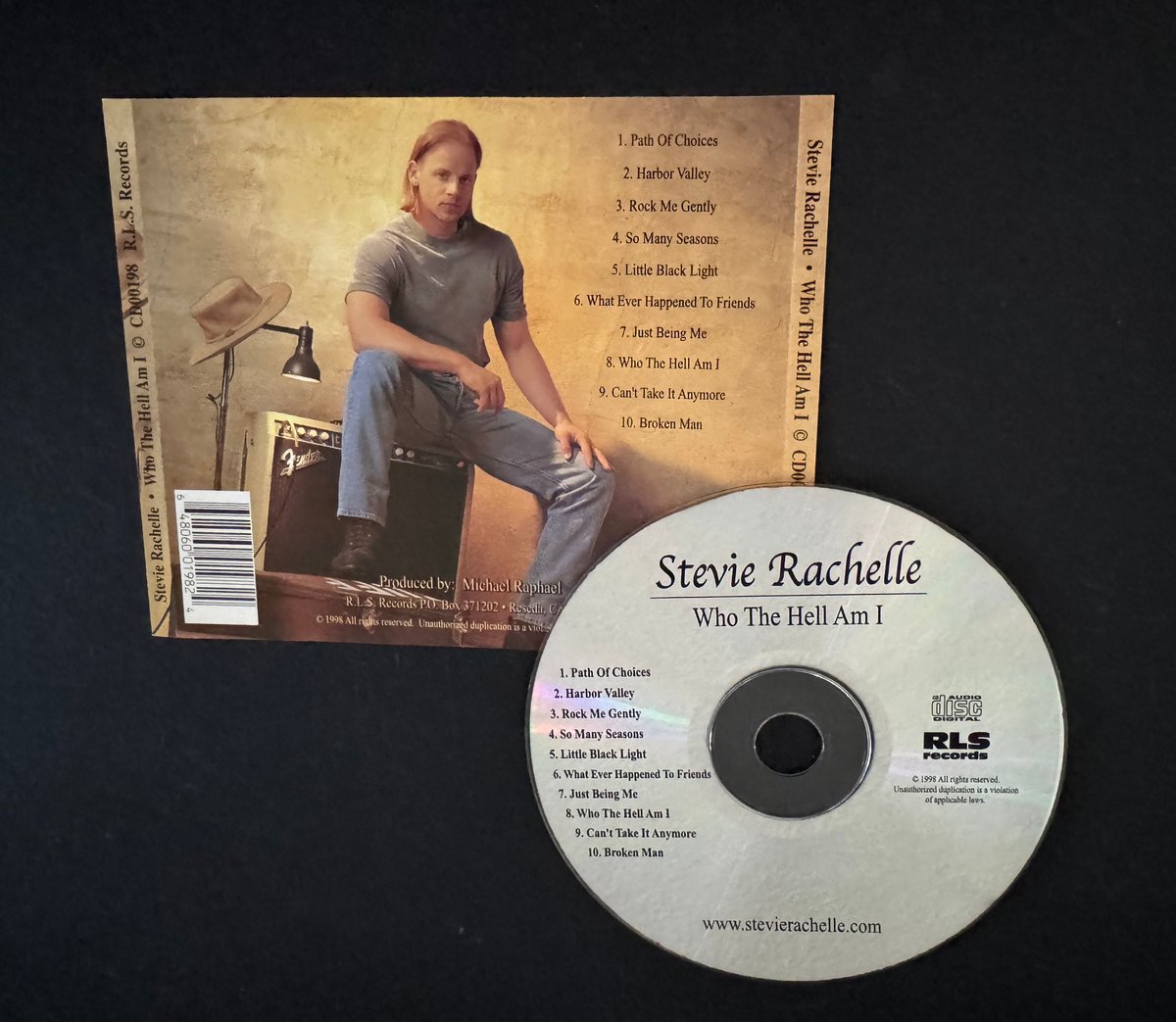 Stevie Rachelle "Who The Hell Am I?" debut CD (1998) feat: 70's remake ...