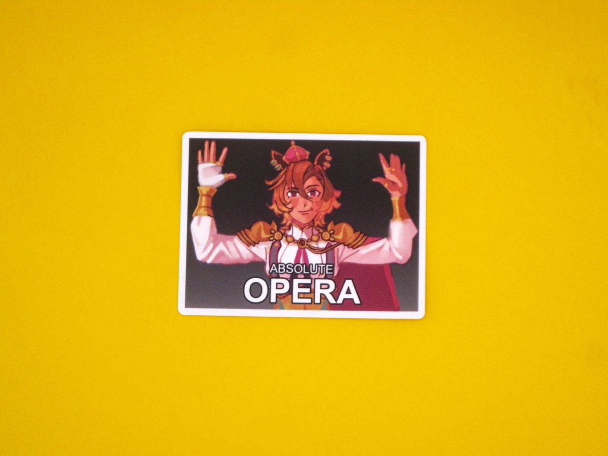 ABSOLUTE OPERA Sticker | Syr Was Here