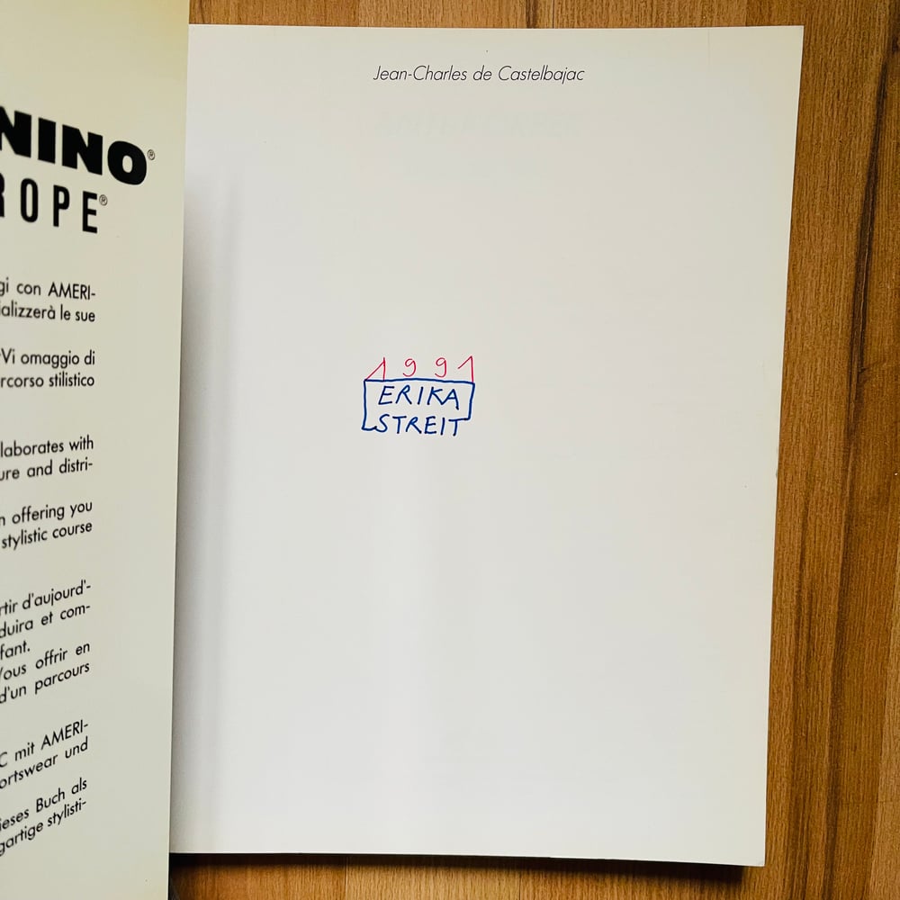 (MODEST) BOOKS — (Jean-Charles de Castelbajac) (Anti-Körper) (Mode 1970 ...