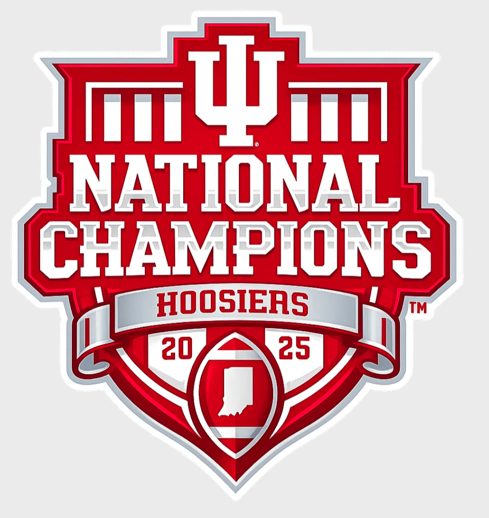 Indiana Hoosiers 3 Inch 2025 National Champions Vinyl Sticker Decal ...