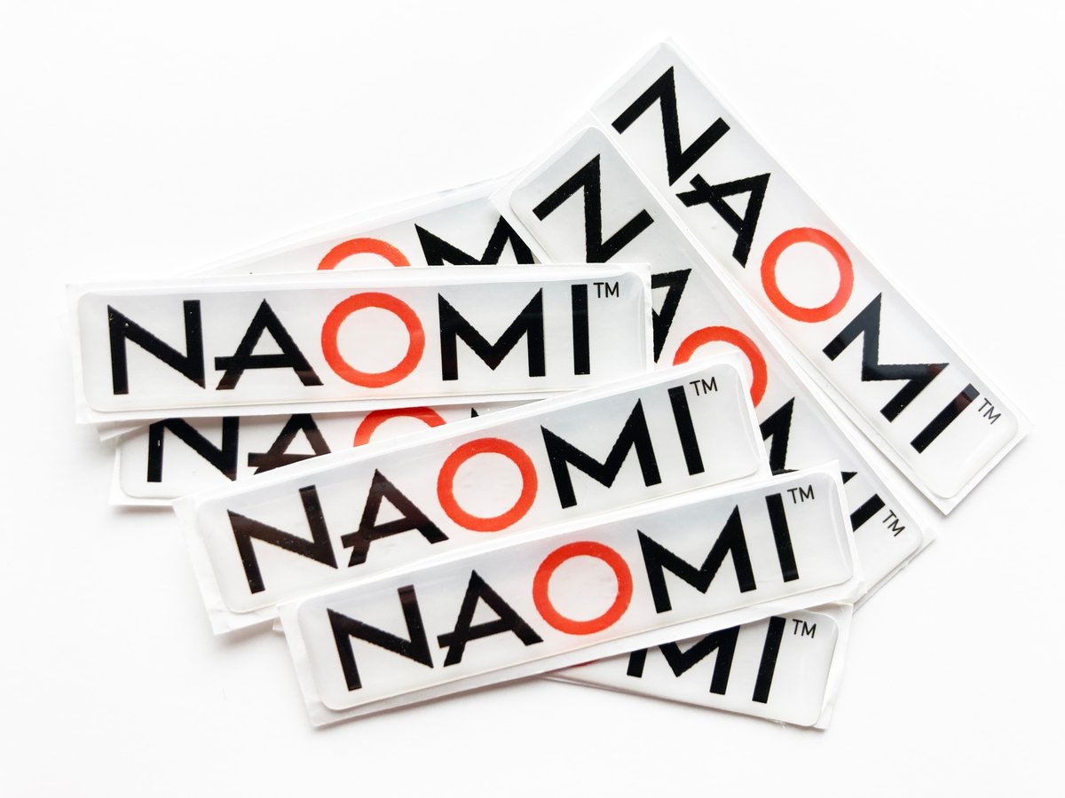 NAOMI Logo Decal | candycabclub