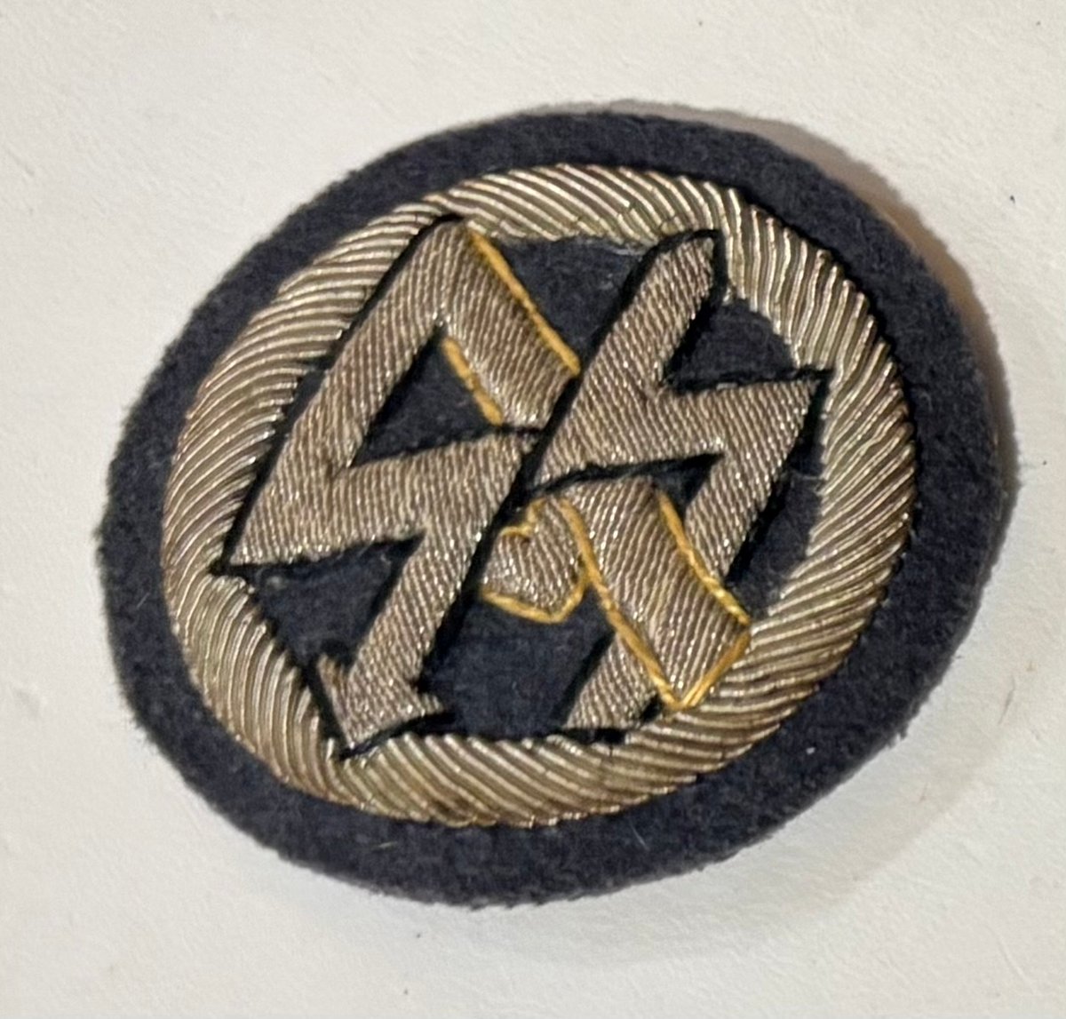 WW2 (Nazi Germany) RARE DLV Traditional Uniform Patch of the SS/SA ...