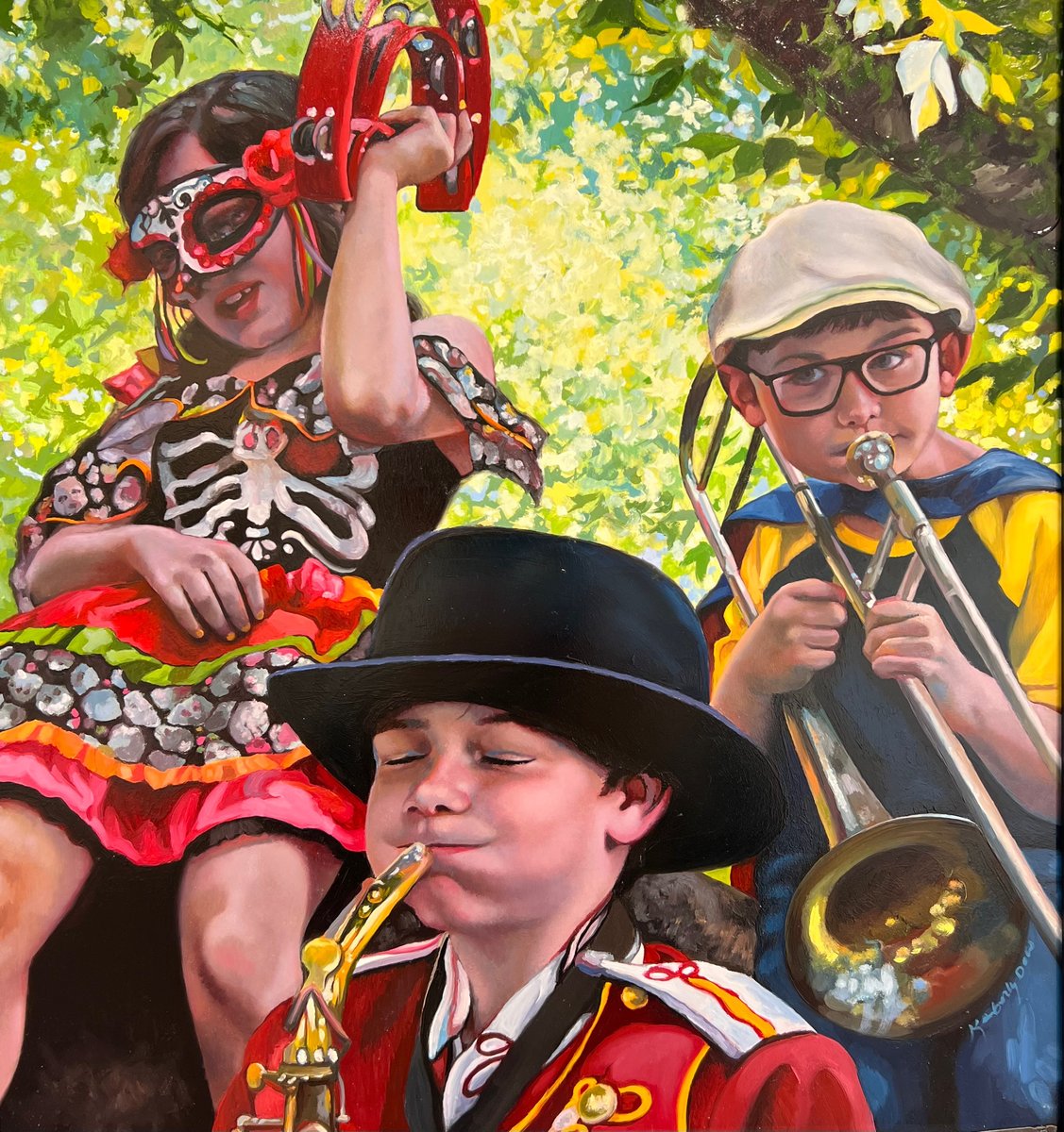 Jam Session- Kimberly Dow | Higher Art Gallery online