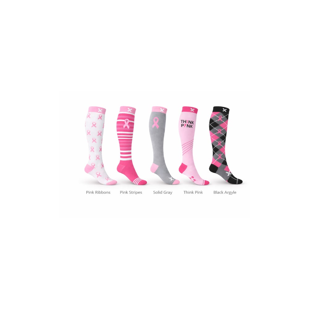 Breast Cancer Awareness Compression Socks | R and T Accessories