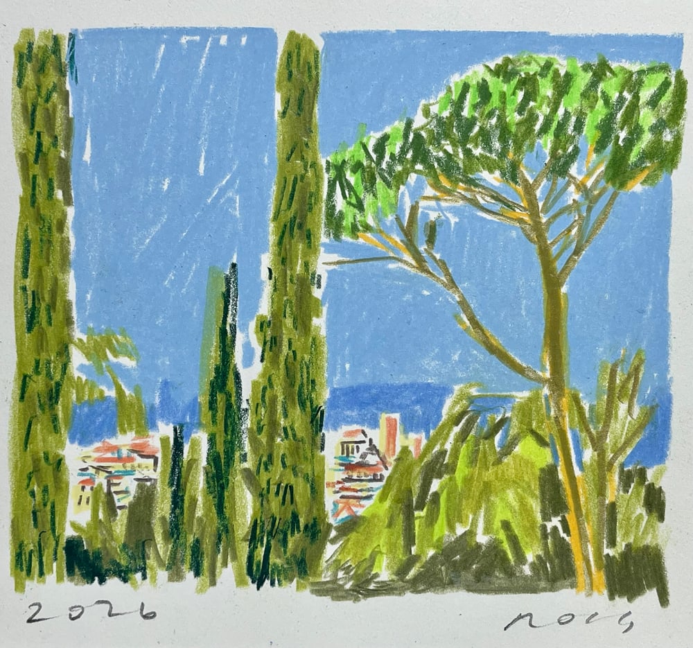 Italy/ Drawing A Day 6.5.26 | Small Works by Roig 2025/ Online Shopping ...