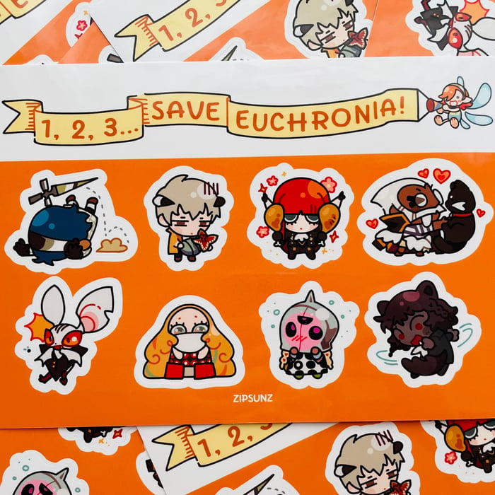[ IN STOCK ] METAPHOR Gummies Sticker Sheet | ZIPSUNZ
