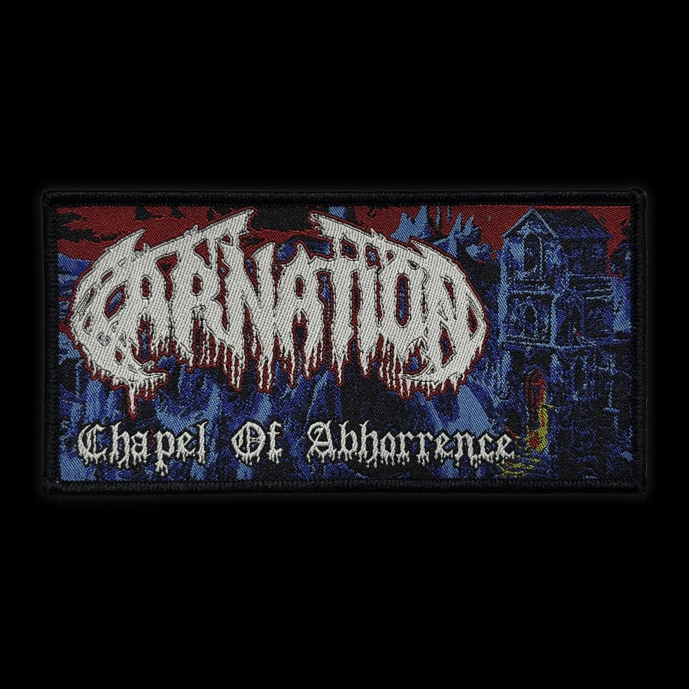 CARNATION - CHAPEL OF ABHORRENCE OFFICIAL PATCH | bhmoxm666