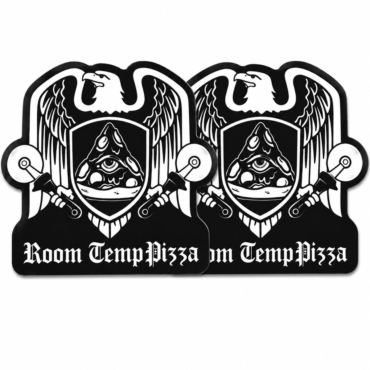 PIZZA DRIVER ( STICKER ) | roomtemppizza69