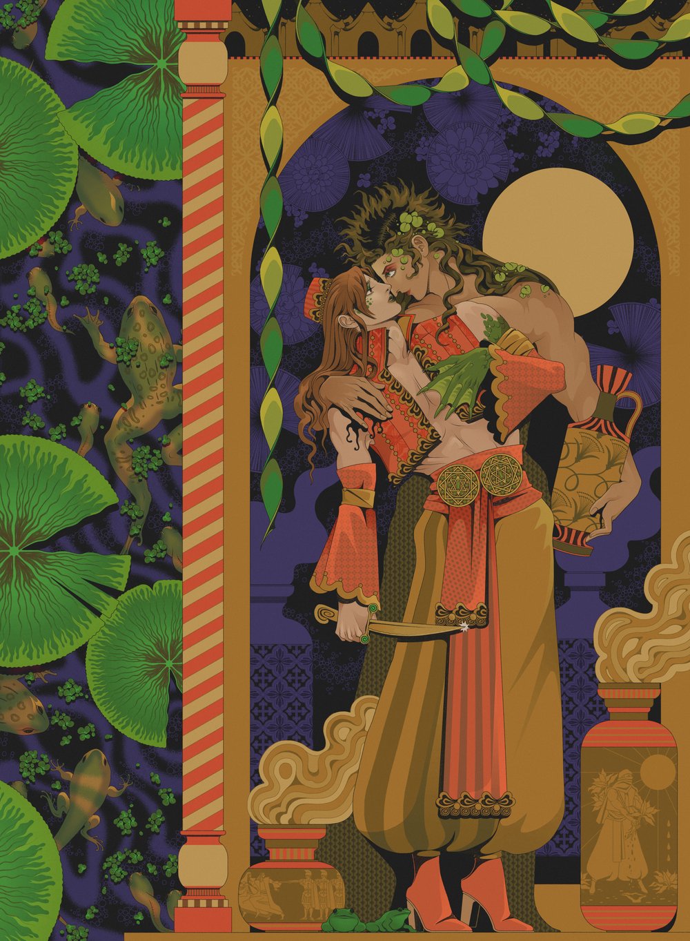Yuval and the Potamoi - Large Print | Hyde Angelus