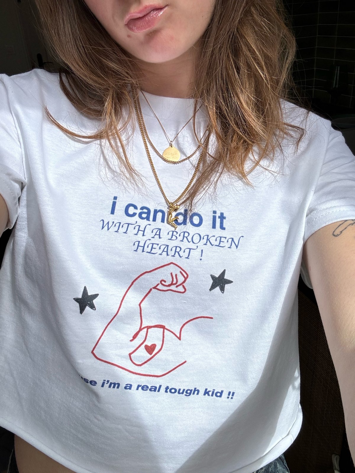 shirt - ttpd i can do it with a broken heart | luludrawww