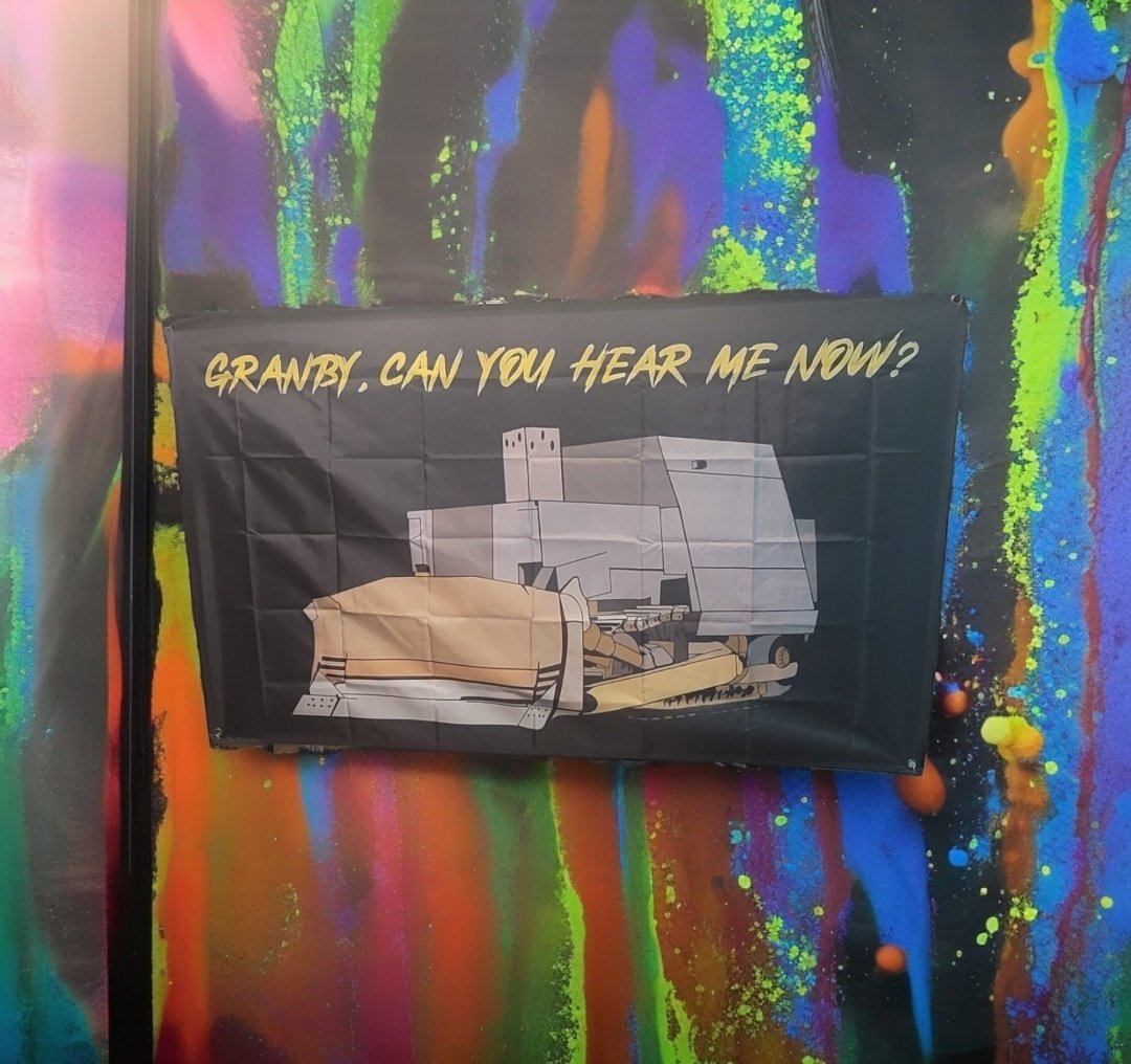 Killdozer Anniversary Flag | Gun Slaps