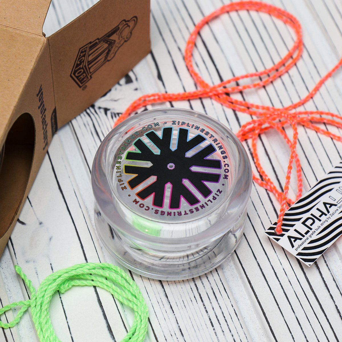 Spinstar (clear) | ZipLine Strings