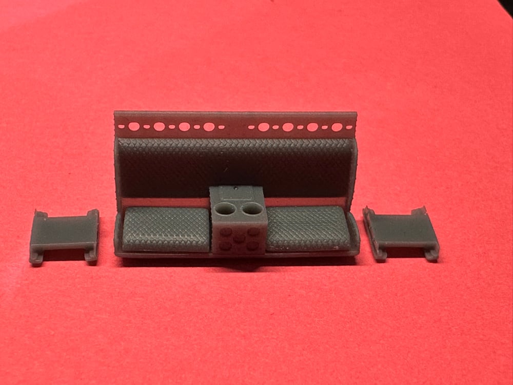 1/64 Rat rod bench w console | Jpscustomsmctwheels