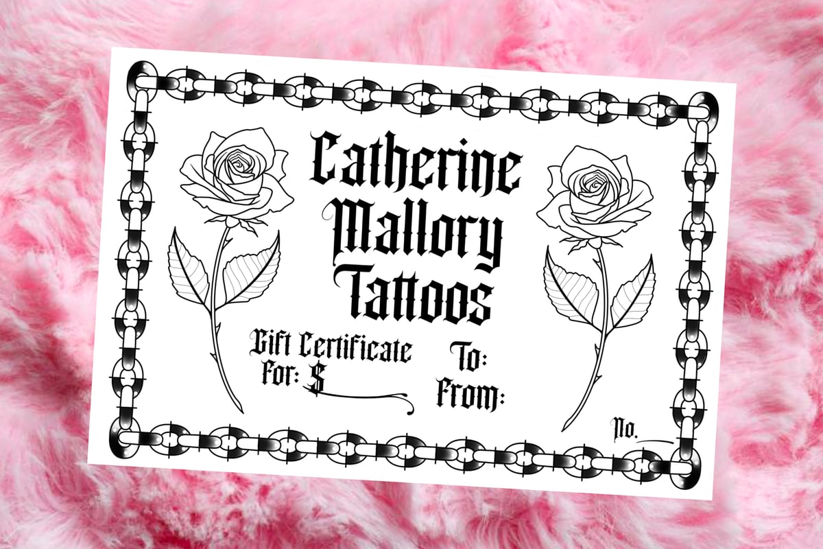 Products | Catherine Mallory Tattoos