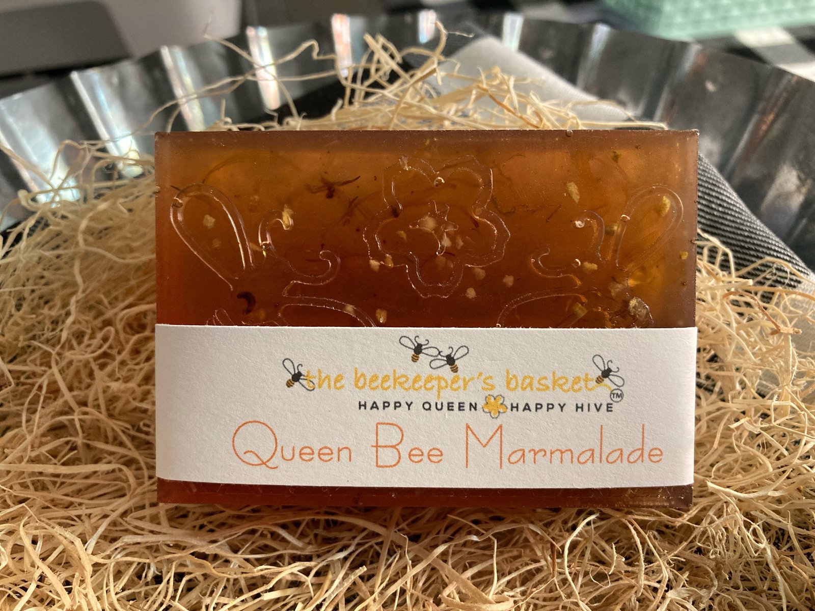 Queen Bee Marmalade Honeybee Glycerin Body Bar | The Beekeeper’s Basket
