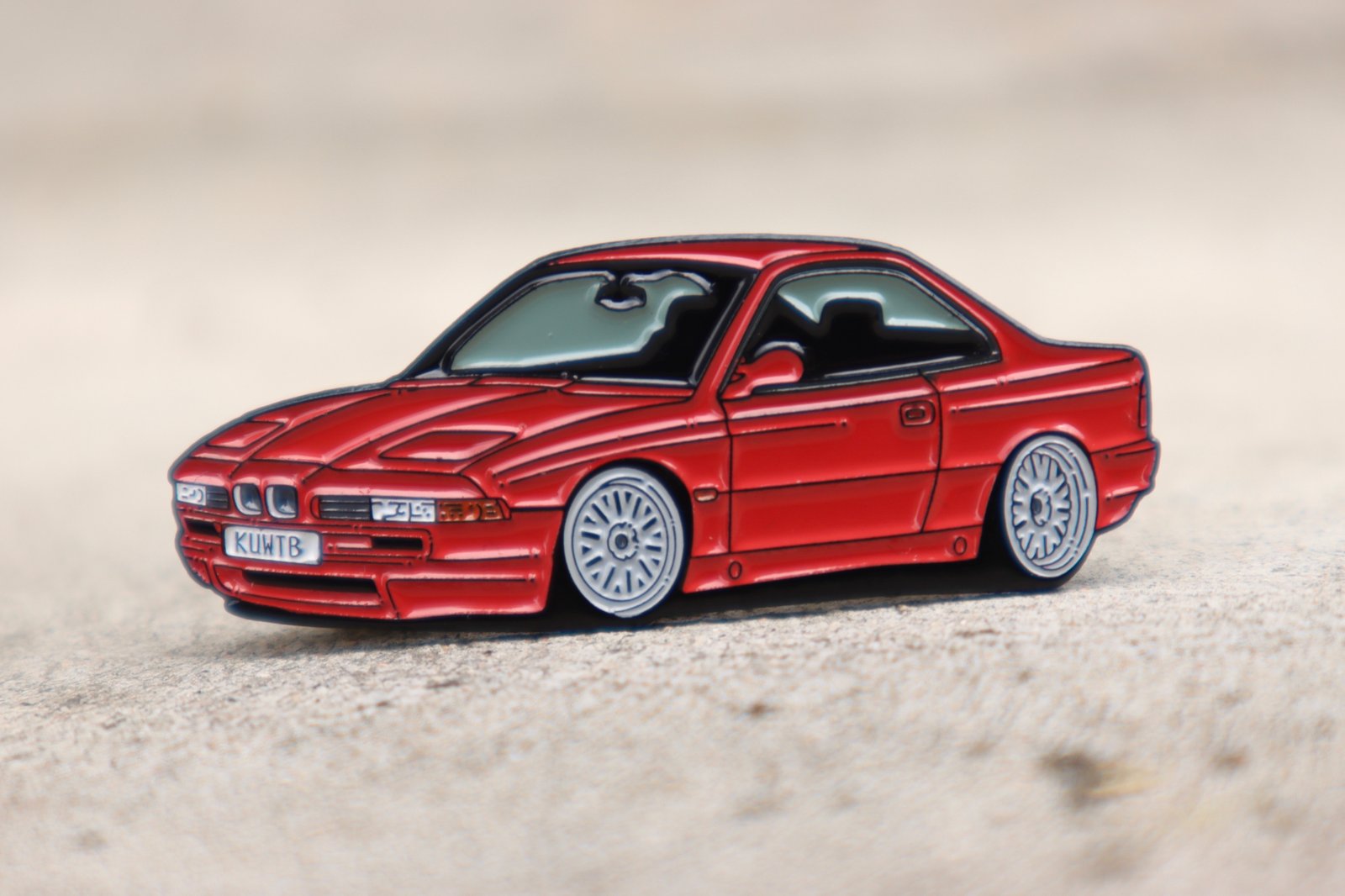 Keeping Up With The Bavarians — KUWTB Kustoms E31 850CSi Bright Red