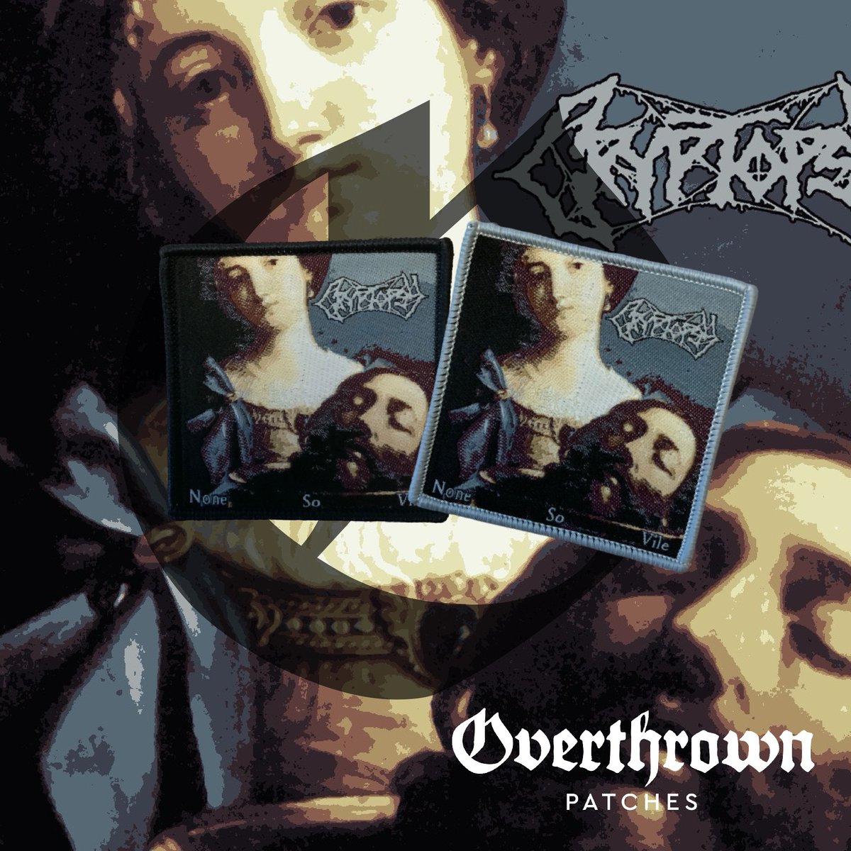 Cryptopsy - None So Vile Mini | Overthrown Patches
