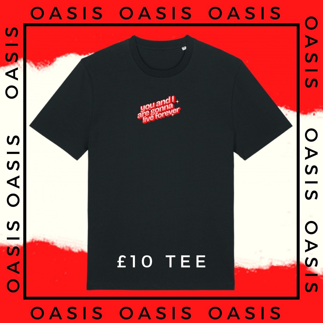 Oasis £10 Tees | Mamaestablished