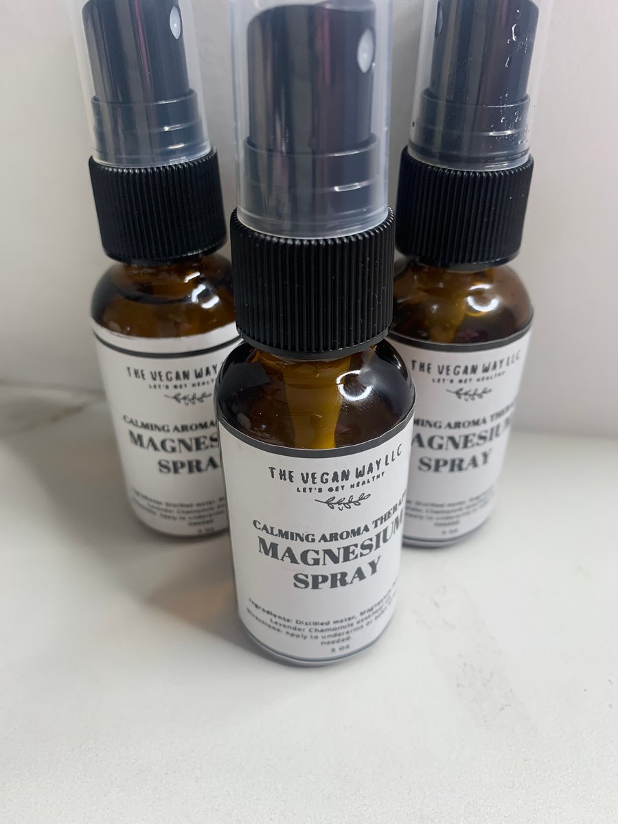 Magnesium spray | The Vegan way
