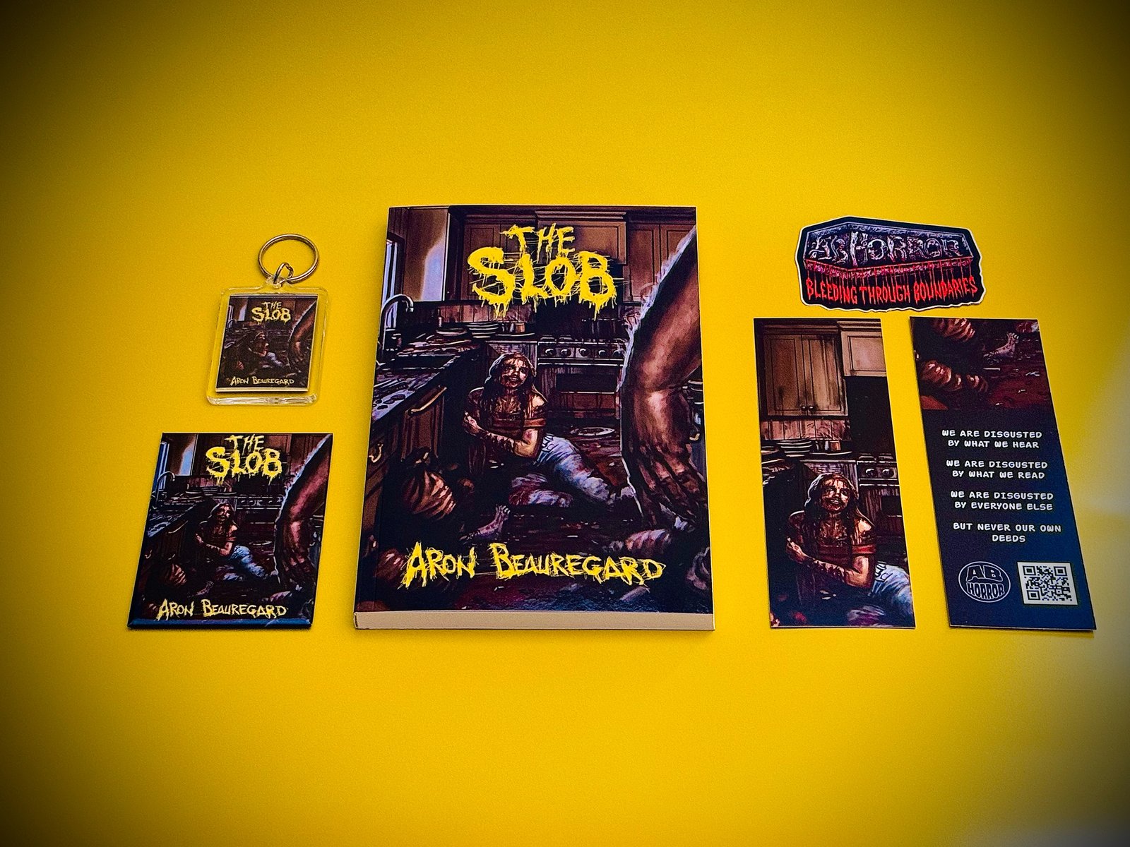 "The Slob" Signed Paperback Bundle | AB Horror