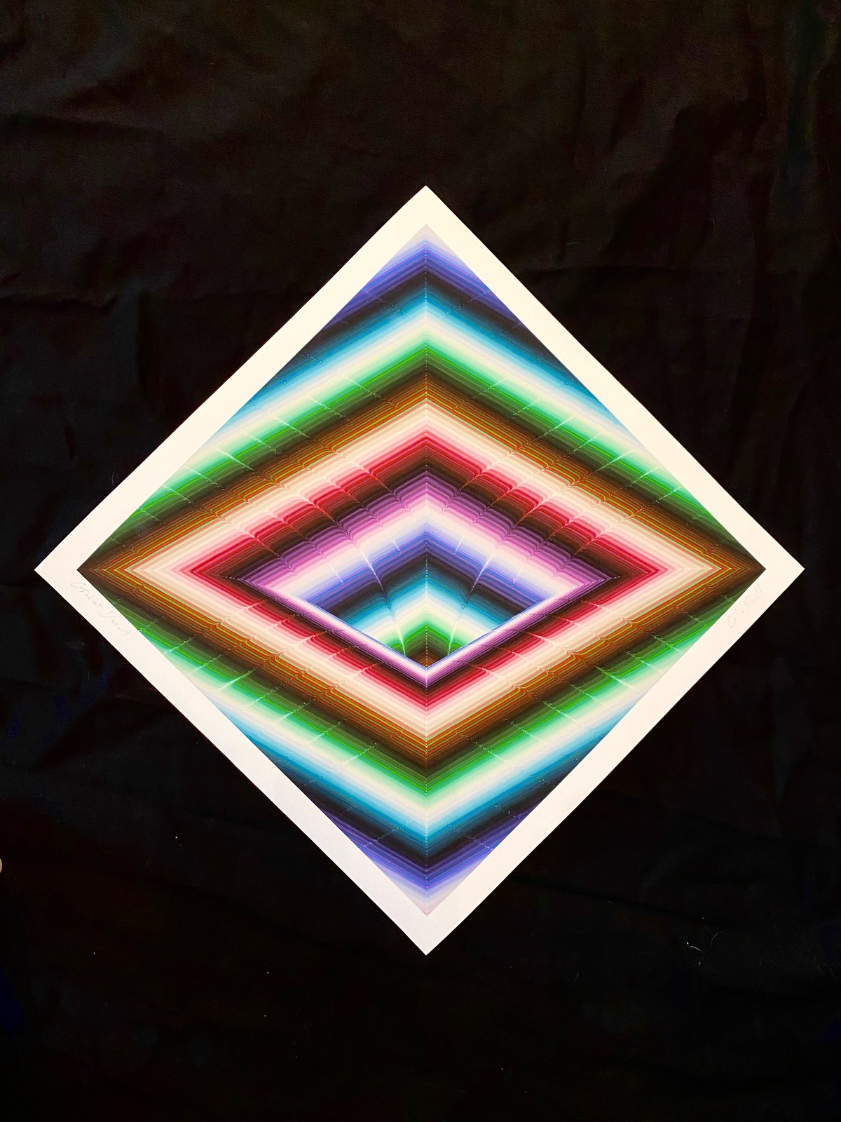 Gradient Descent - 24x24 inch print | Colin Prahl