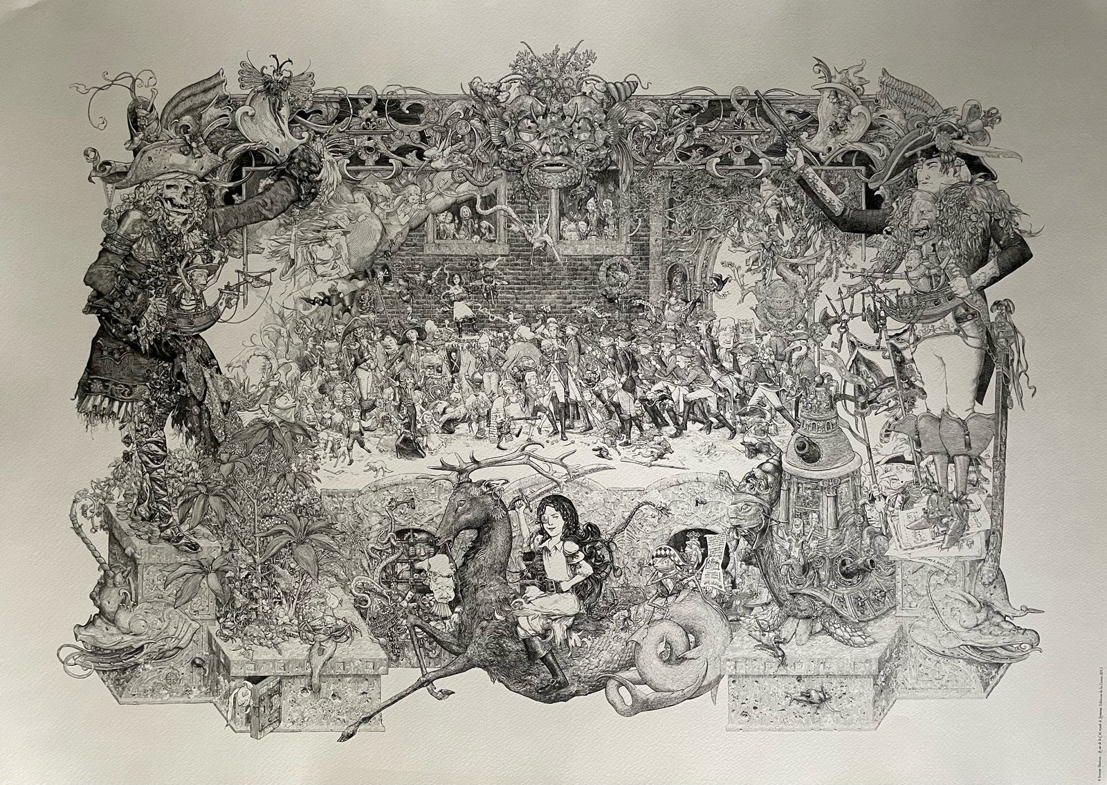 the Art of Jeremy Bastian — The Sacking of the Royal City of Cub