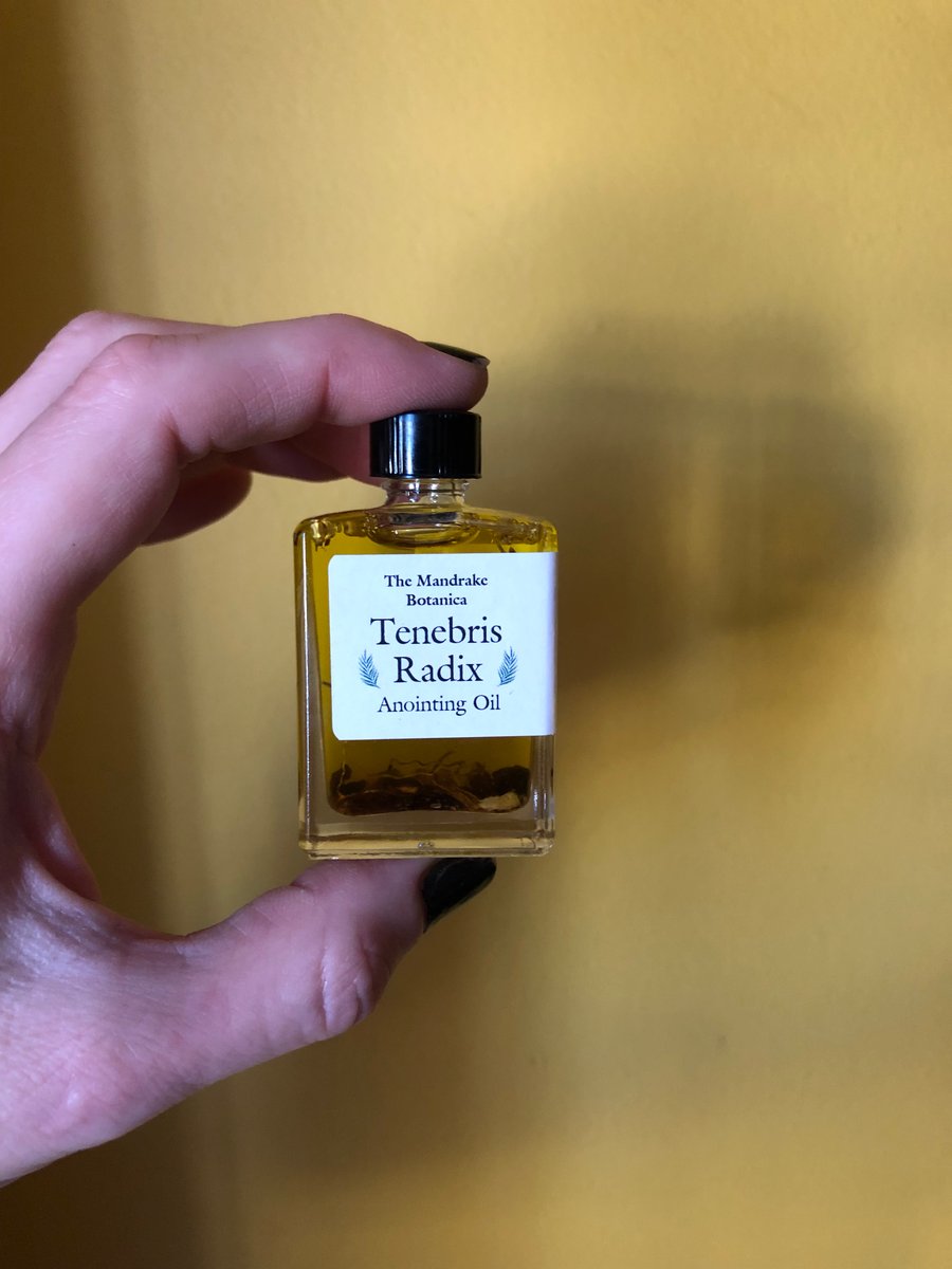 Tenebris Radix Anointing Oil | The Mandrake Fine Art & Botanica