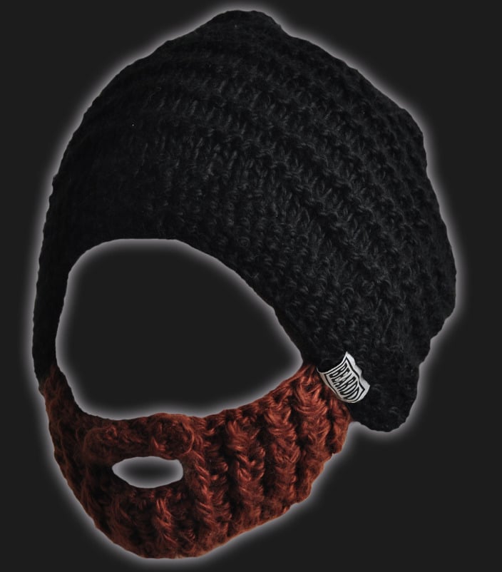 Original Beard Hat (Black) | Beard Hat | Original Beard Beanies by Beardo®