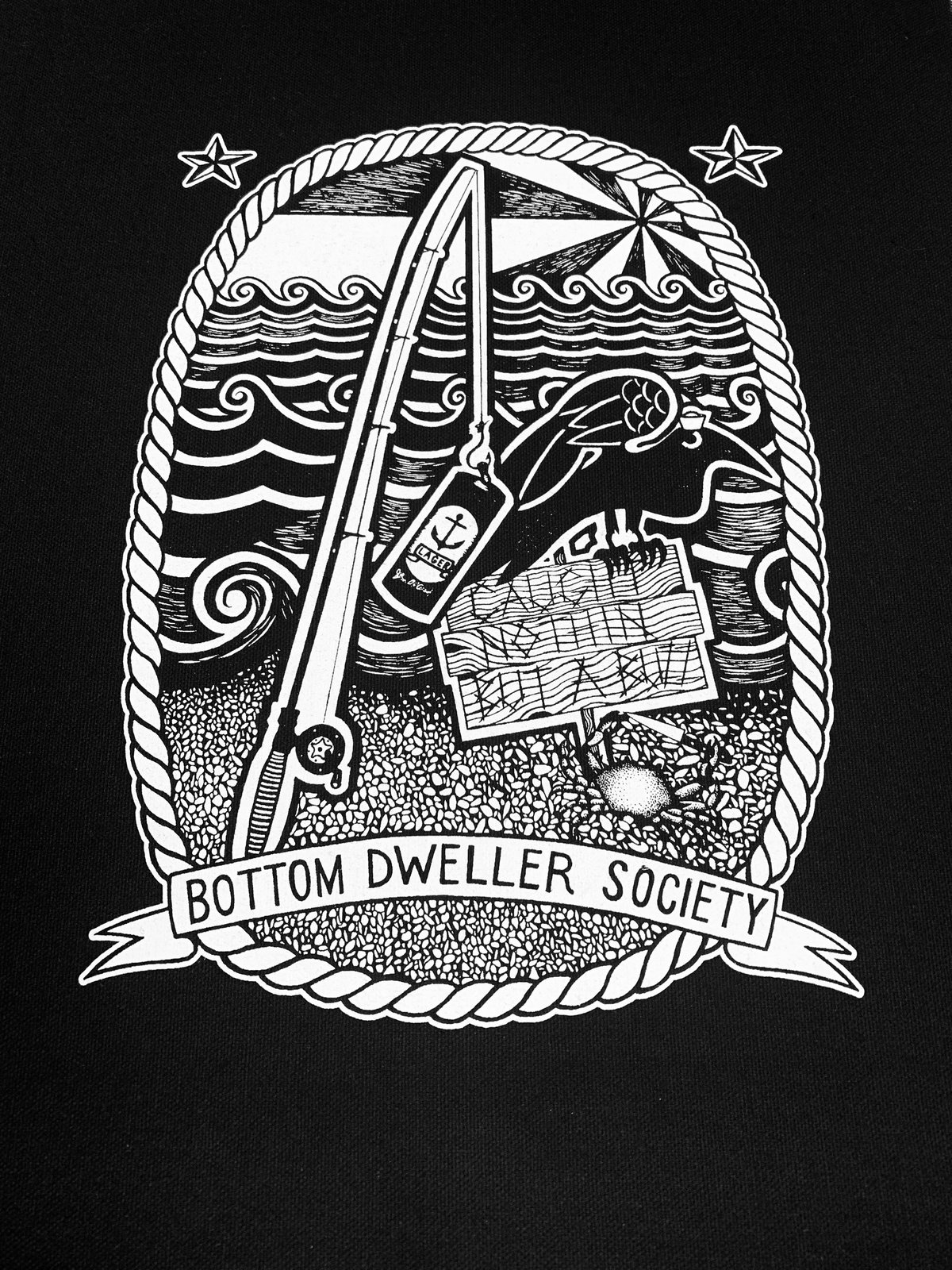 BDS-Caught Nothin But A Buzz art print | SWINGIN' UTTERS STORE