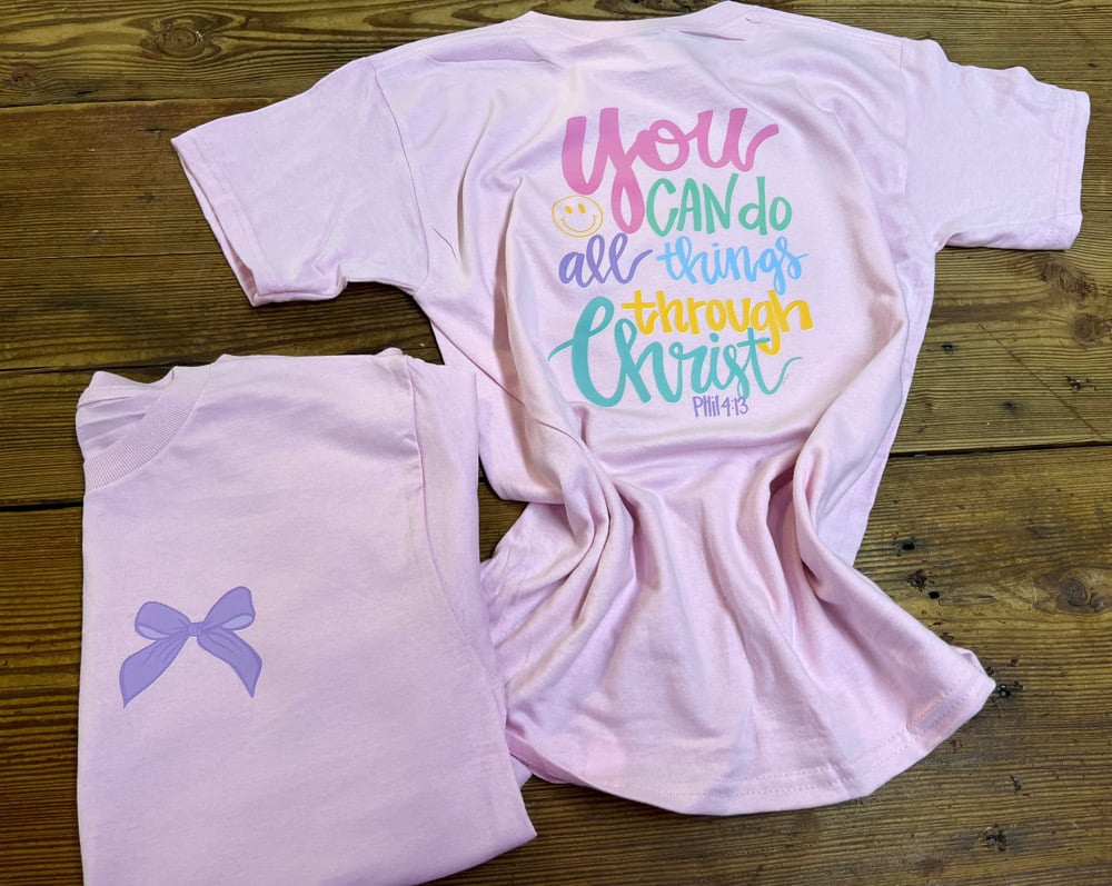 You Can Do All Things Preppy T-Shirt | Athens Street Market