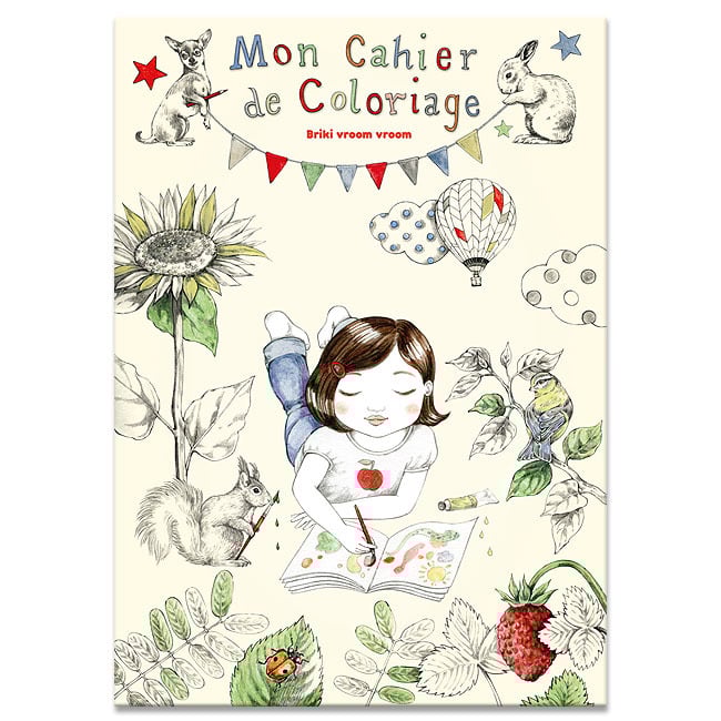 Cahier de coloriage A4 -50% | Briki Vroom Vroom