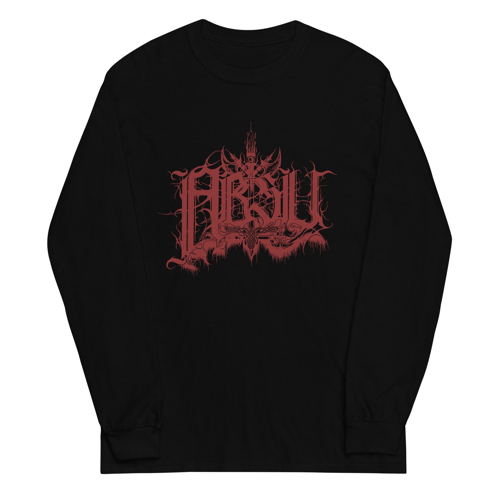 ABSU - LOGO 1994 (RED PRINT) LONG SLEEVE | Black Montanas