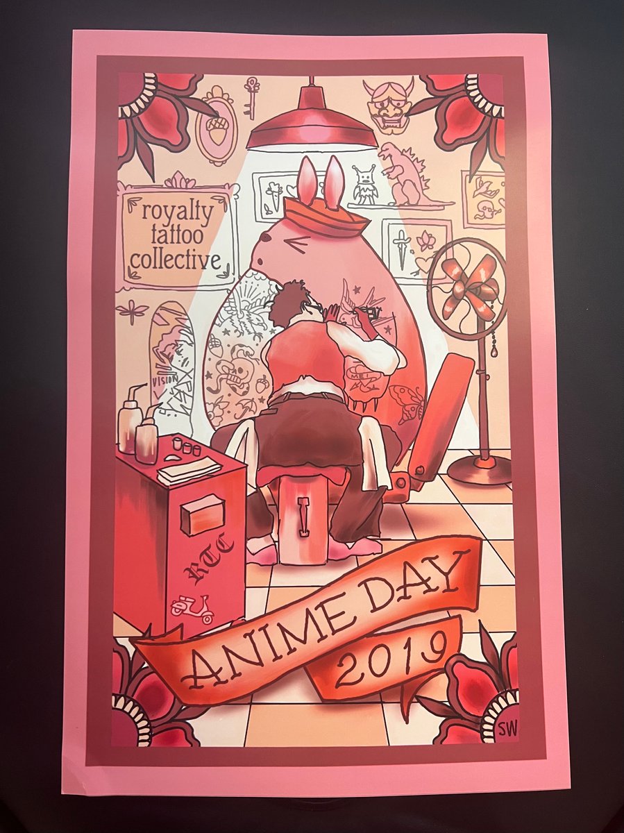Anime Day 2019 Poster | Royalty Tattoo Collective