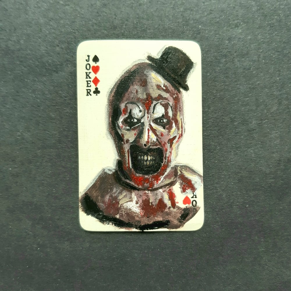 Adam Brimson Designs — Art The Clown Playing Card
