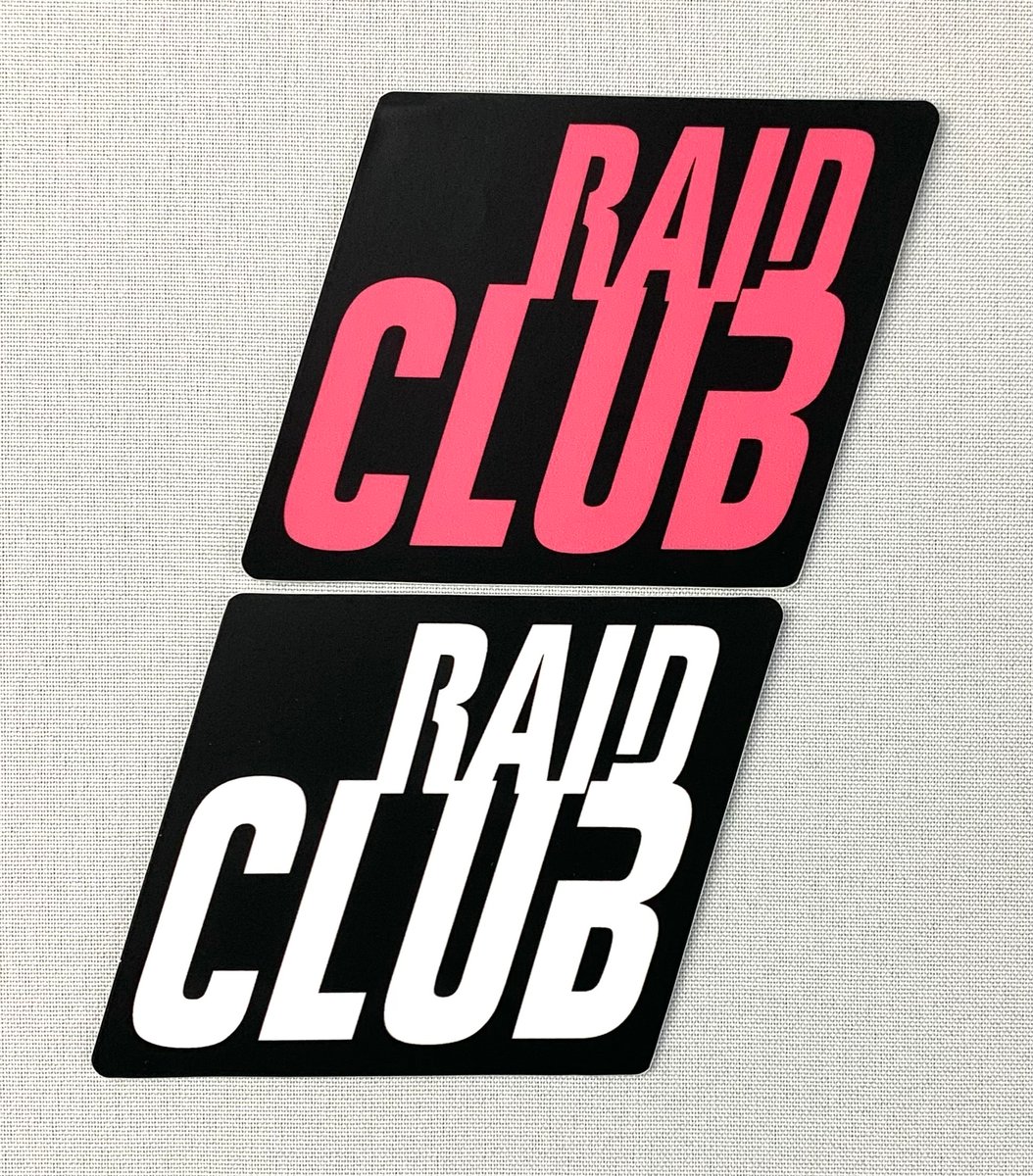 Raid Club Decal | Paid To Raid