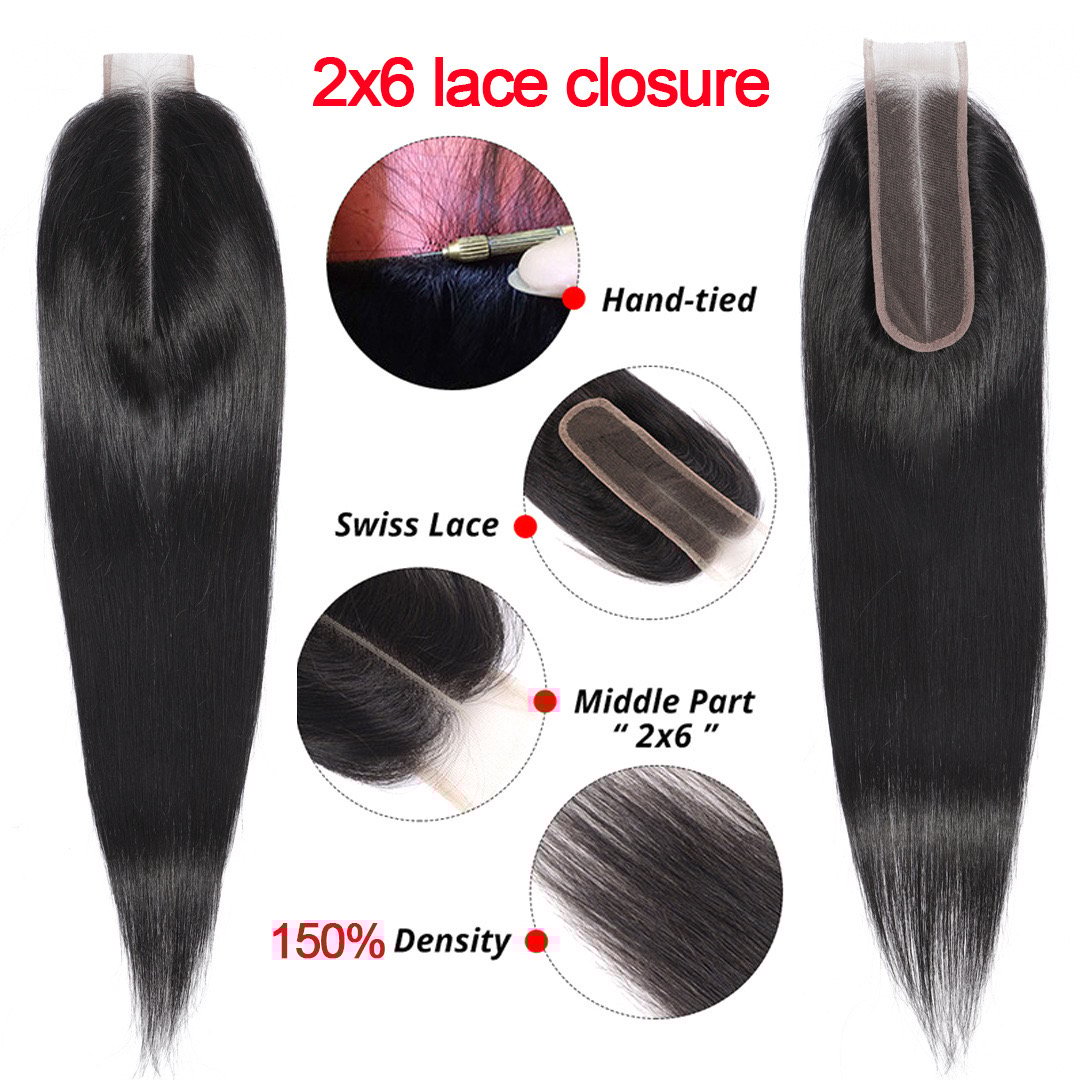 2x6 HD straight closure | Empressbundles