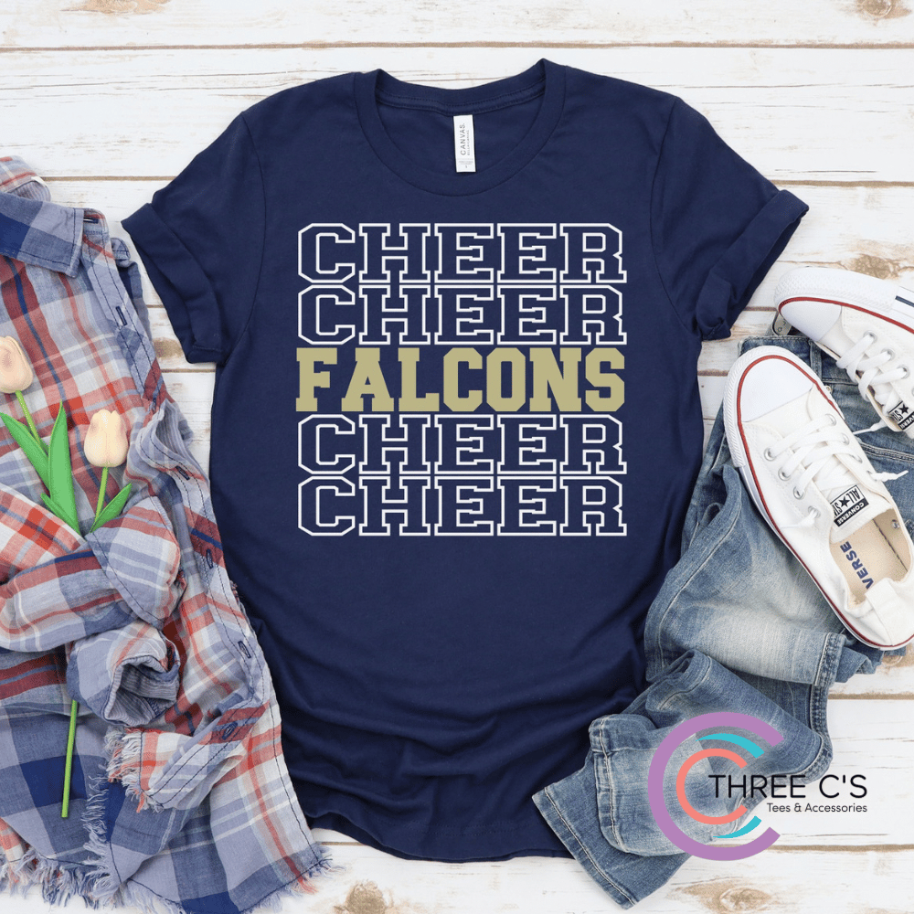 Falcons Cheer | Three C's Tees and Accessories
