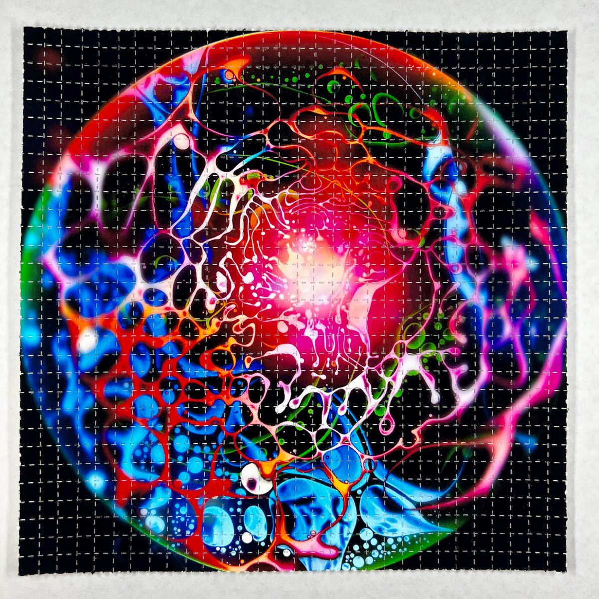 Liquid Light Lab — Chromatic Vortex 2 - Blotter Art Liquid Light Lab — Chromatic Vortex 2 - Blotter Art