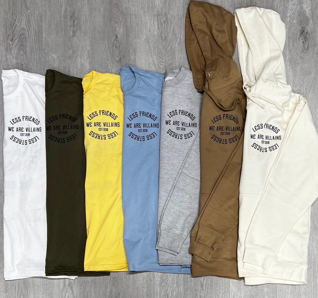 LESS FRIENDS LESS STRESS | WEAREVILLAINS