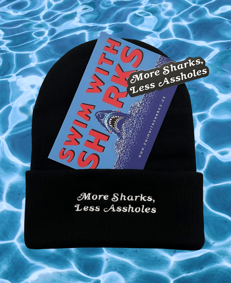 Emotional Support Shark Notepad | Swim With Sharks